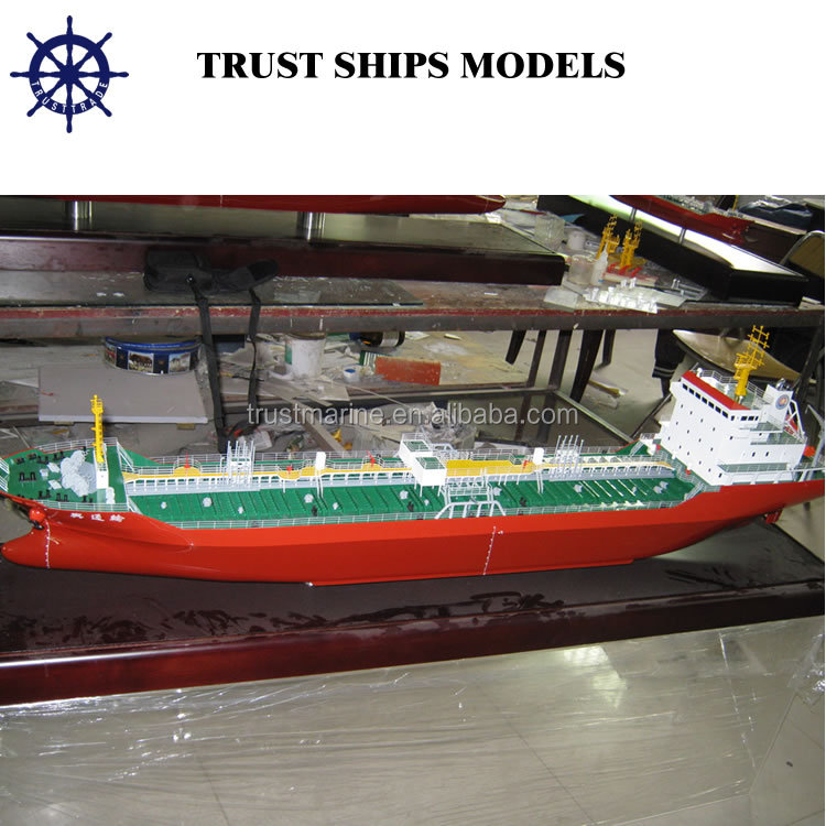 Miniature Tanker Ship Models - Customized for Shipping