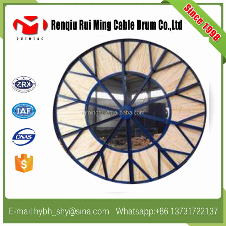 Sale Empty Steel Wood Cable Spool for Electric Wire