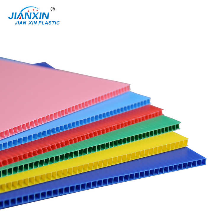 Recycled Plastic Polypropylene - Clear Corrugated Sheets