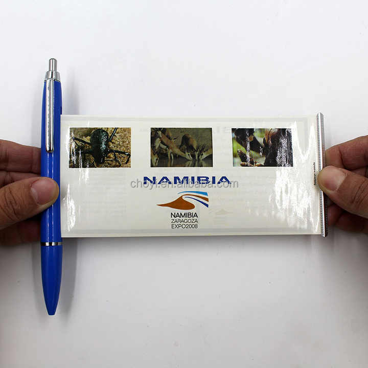 Phoyi Pull Out Banner Pen - Promotional Calendar Pen