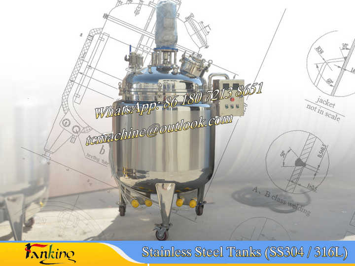 200L Chemical Industry Stirred Tank Reactor - Automatic