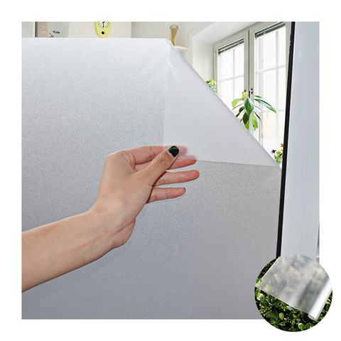 1.22x50m White/black Window Sticker Frosted Glass Sticker Window