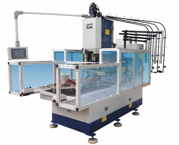 Auto vertical coil winding machine with double station RX02L| Alibaba.com