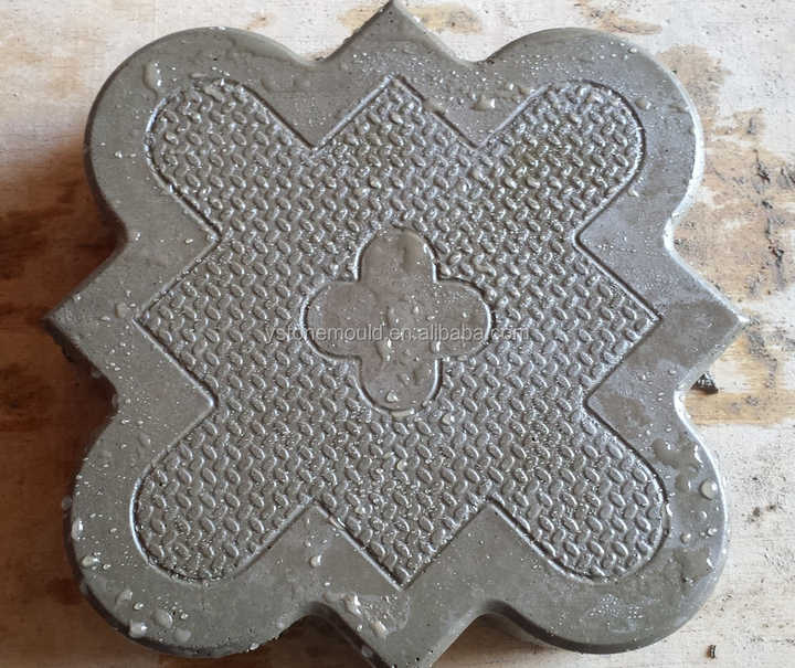 Plastic Rubber Paver Precast Concrete Block Mold Bangladesh