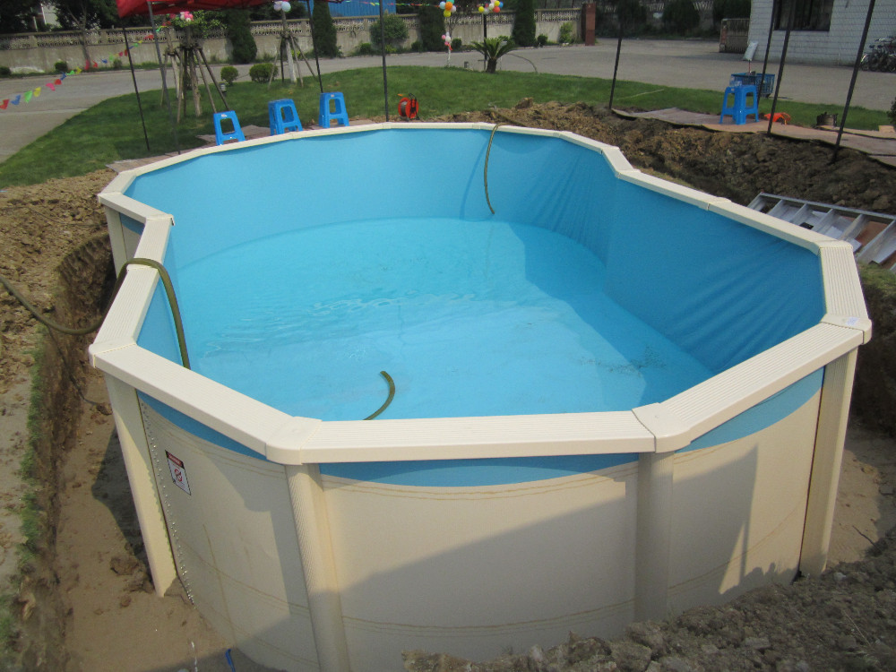 Buy Blue Hard Plastic Swimming Pool Safe For Indoor Use | Alibaba.com