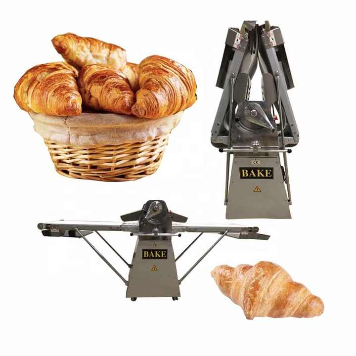 Bakery Machines Dough Sheeter Machine for Croissant Bread Making ...