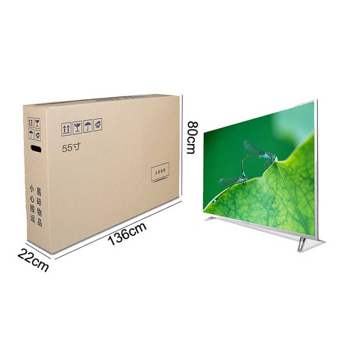 55 inch TV Corrugated packing carton box| Alibaba.com