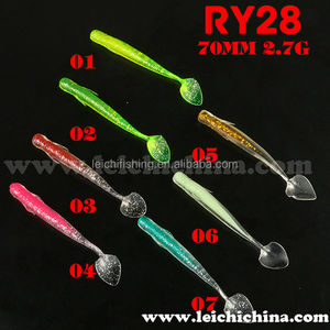 Stock avaliable free sample soft fishing lure