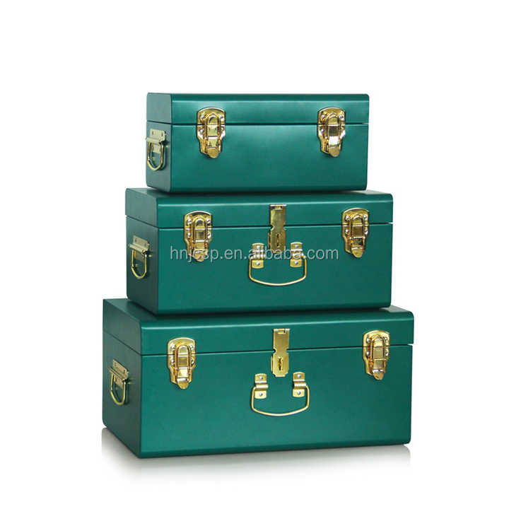 Steel Kids Metal Storage Trunk Box Colorful| Alibaba.com