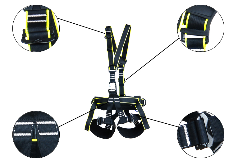 Secure and Reliable ce full body safety belt Solutions for Business Buyers