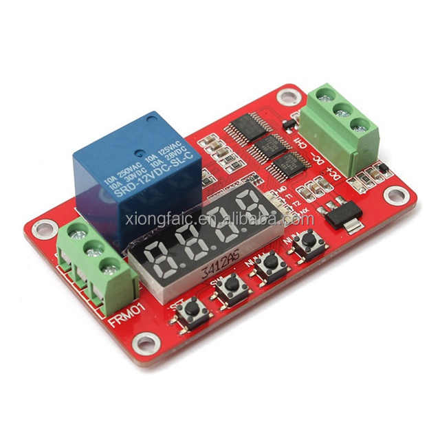 FRM01 12V 1 Channel Multifunction Relay Module - Self-locking