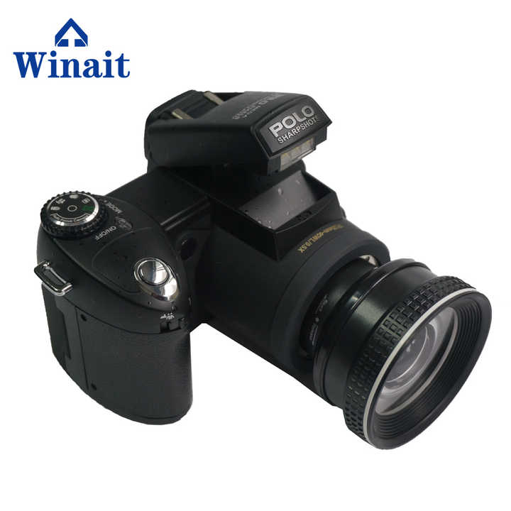 Original POLO DSLR Camera FHD 1080P with 3.0" LTPS Display, 24x Optical ...