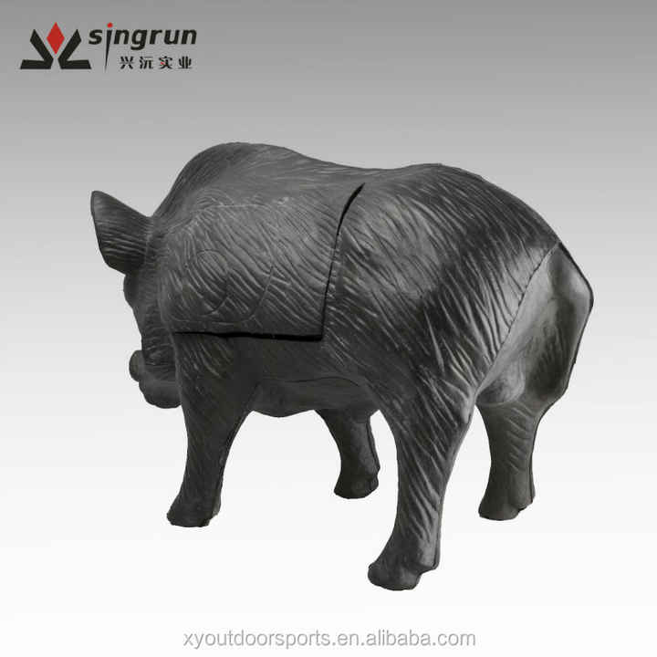 Water-proof Foam 3D Animal Pig/boar Shooting Archery Targets