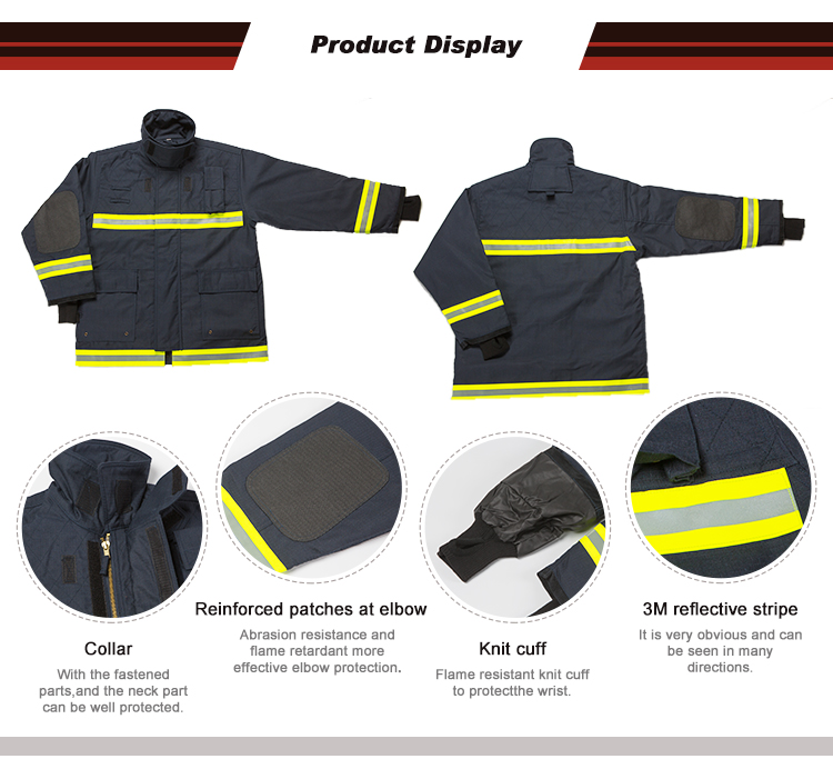 EN 469 Firefighter Suit, Fire Suit, European Standard Fire Suit Fire Suit-Jiujiang fire fighting ...