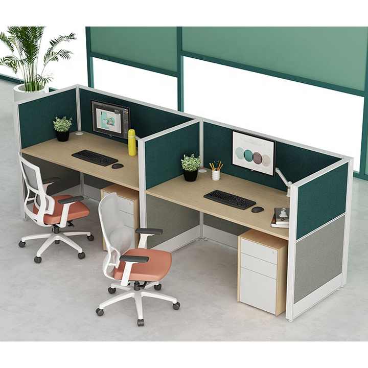 8 Seater Office Desk Partition Table - Modern & Durable