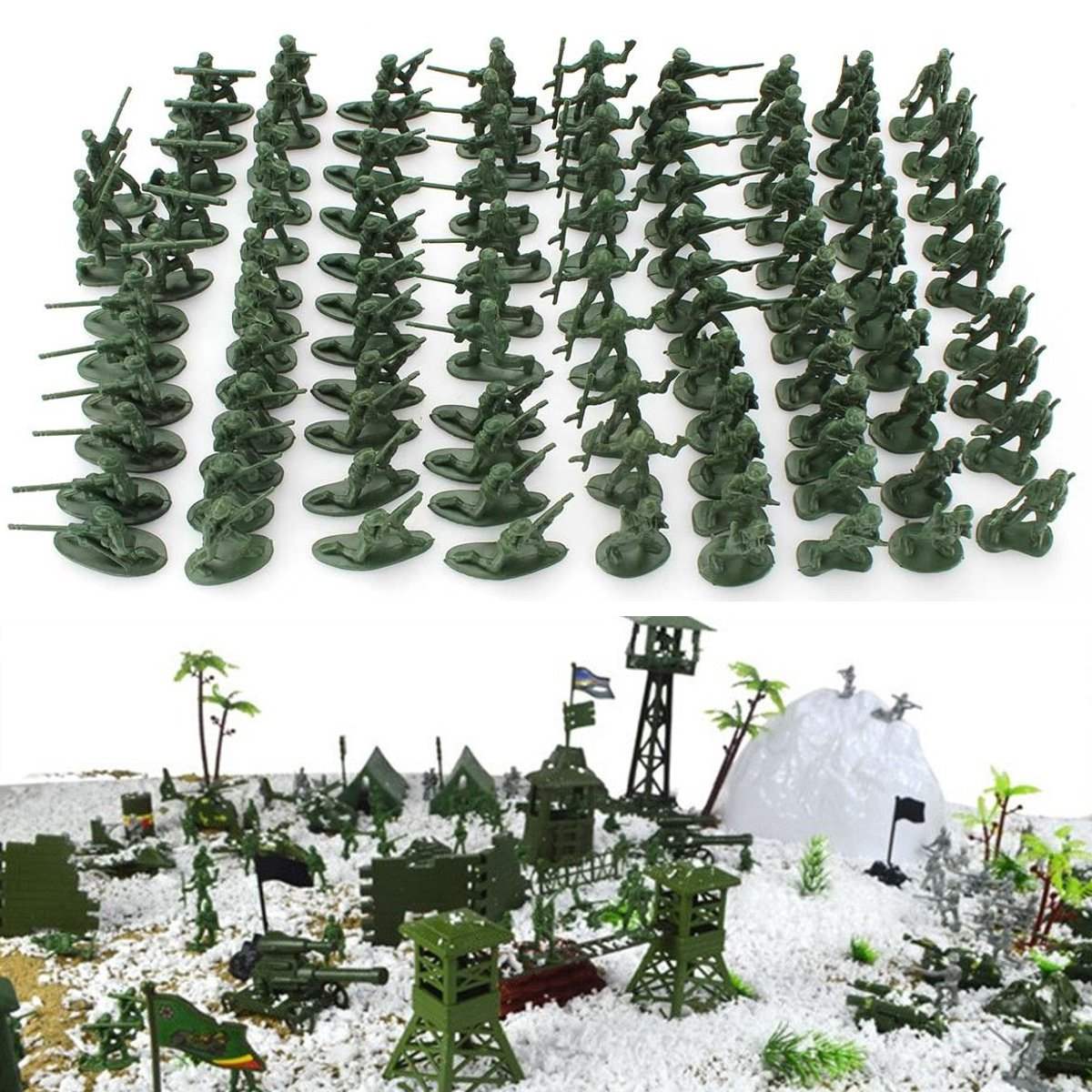 Plastic Army Men - Custom Made Toy Soldiers for Kids