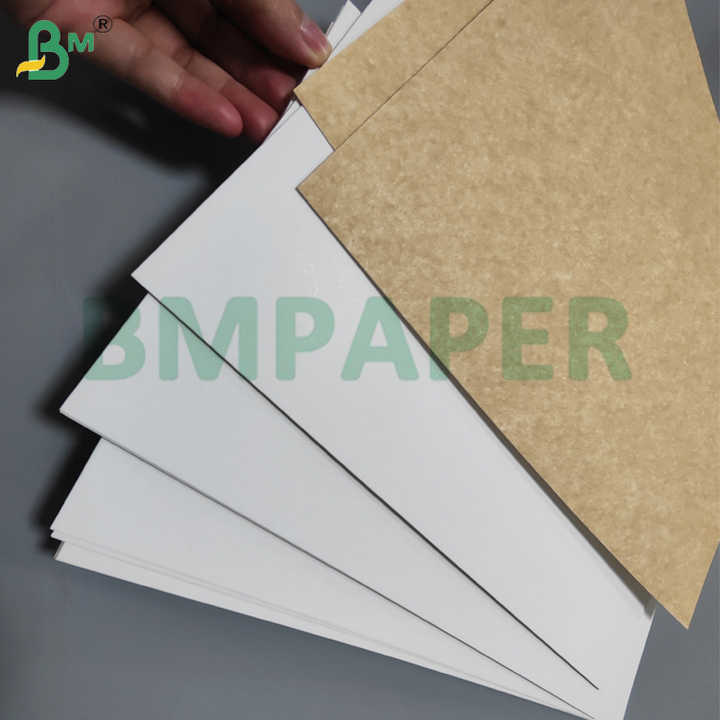 250g 300g CKB White Coated Kraft Back Board for Yoghurt Carrier Food ...