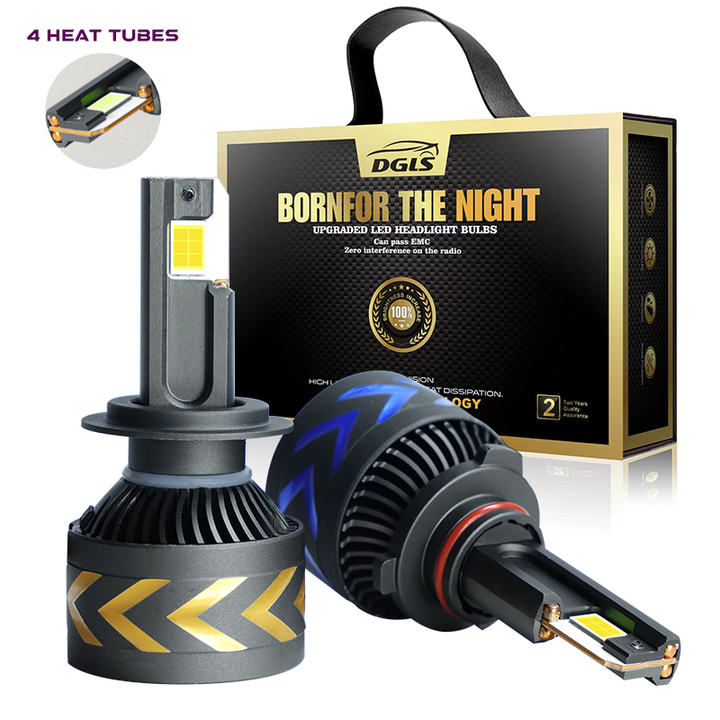 300W 50000lm Car Headlight Bulb - H11 H7 Led 9006 Canbus Auto