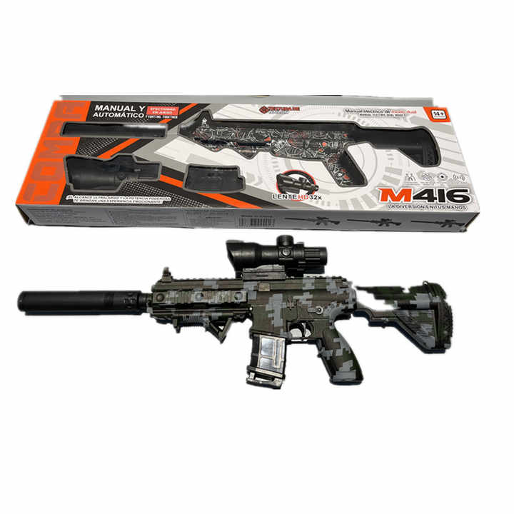 Wholesale M416 Electronic for Toy Gun Powerful Plastic Soft Bullet for ...