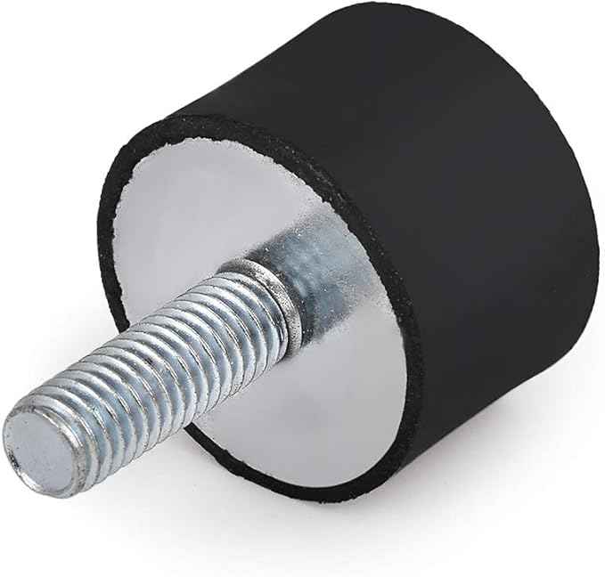 Male Female M6 M8 M10 Screw Cylindrical Bobbin Mountings Vibration ...