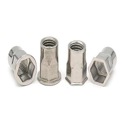 Hexagon Rivet Nut/half Hex Blind Rivet Nut Stainless Steel Rivnut ...