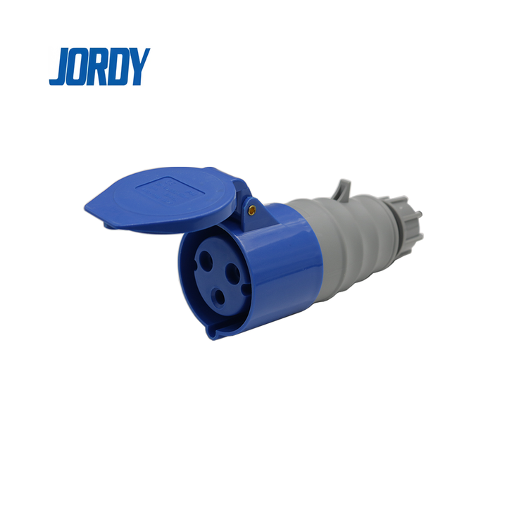 IP44 Industrial Plug And Socket Connector Coupler 220-250V 32A 2P+E 3 ...