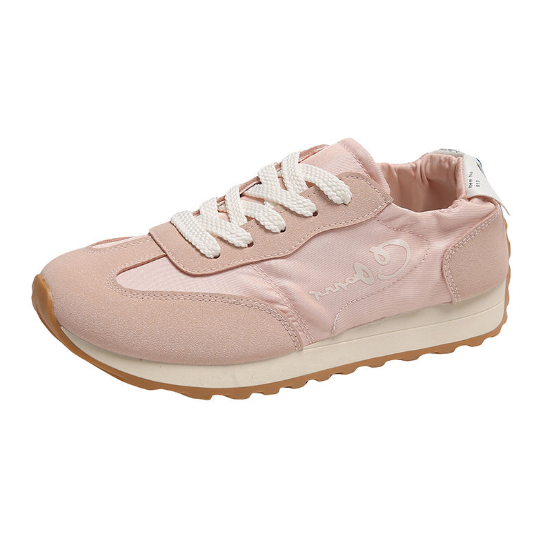 Casual Women's Tekkies Shoes - Comfortable Lace-Up Sneakers with Arch ...