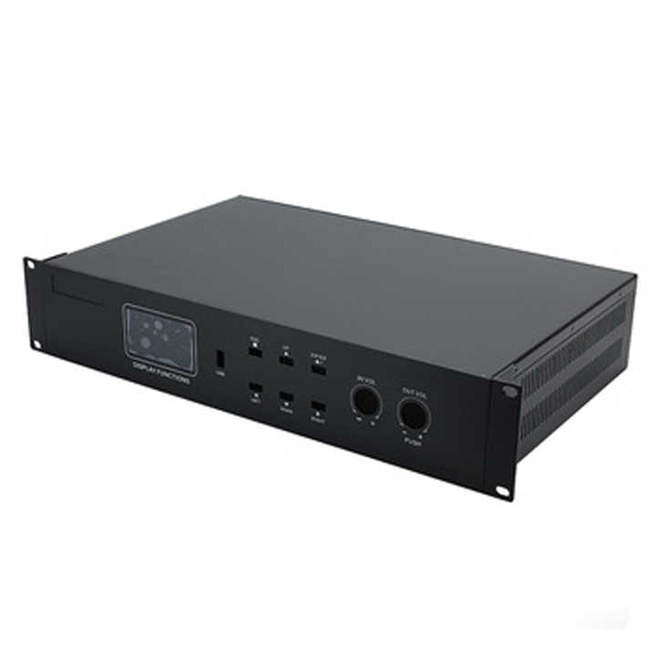 Rack Mount Electronic Cabinet Case Aluminum Material 19 Inch 2u ...
