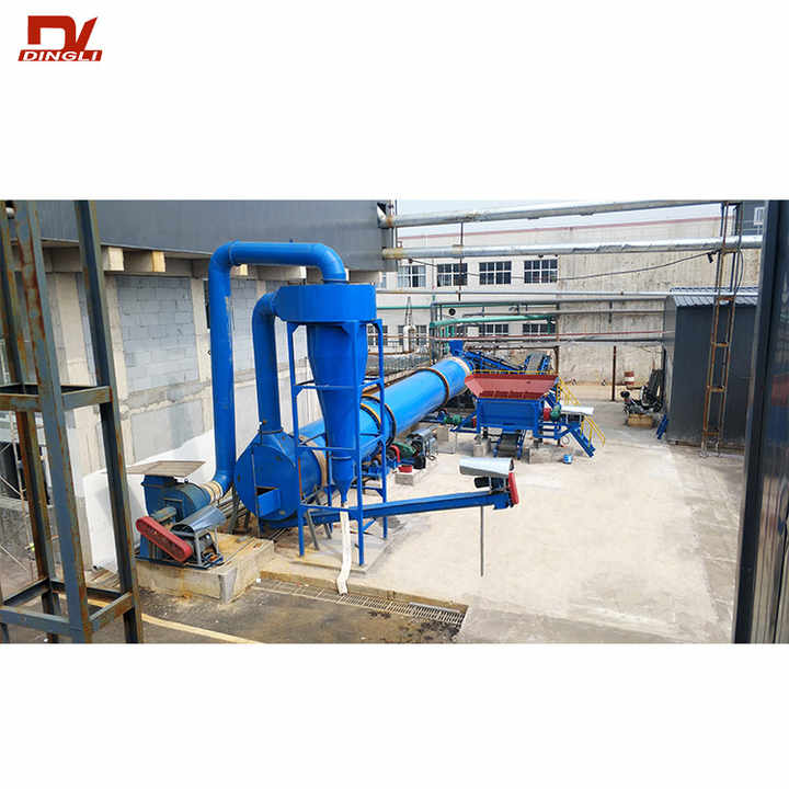 DINGLI Rotary Dryer - Efficient Drying of Biogas Slurry