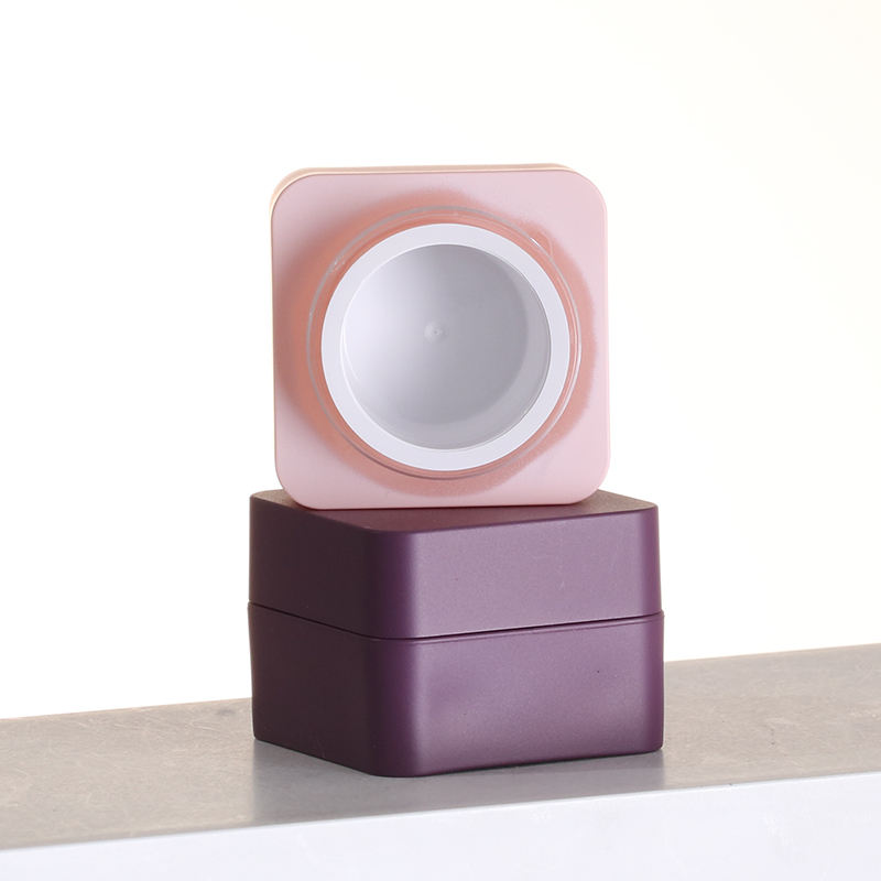 Luxury Double Wall Acrylic Cosmetic Jar 5g Premium Skincare Packaging ...