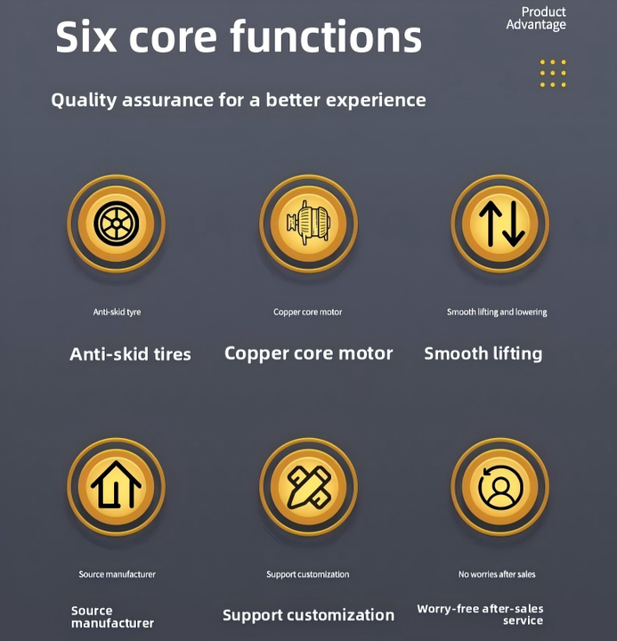 Compact 400kg Payload Electric Loader for Narrow Space & Indoor Use Low Noise Zero Emission 13 ...