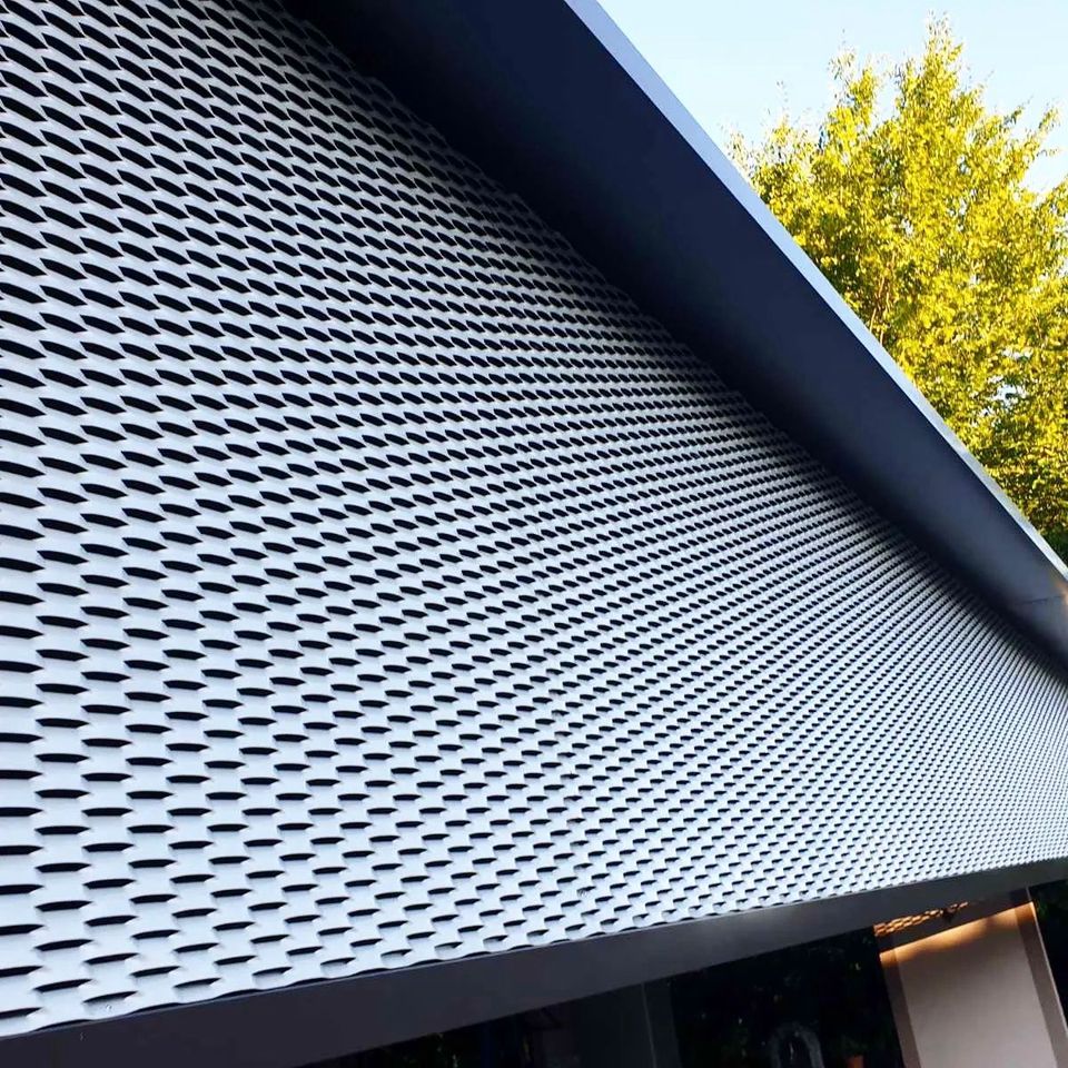 Expanded Metal Mesh for Facade Cladding Galvanized Diamond Hole ...