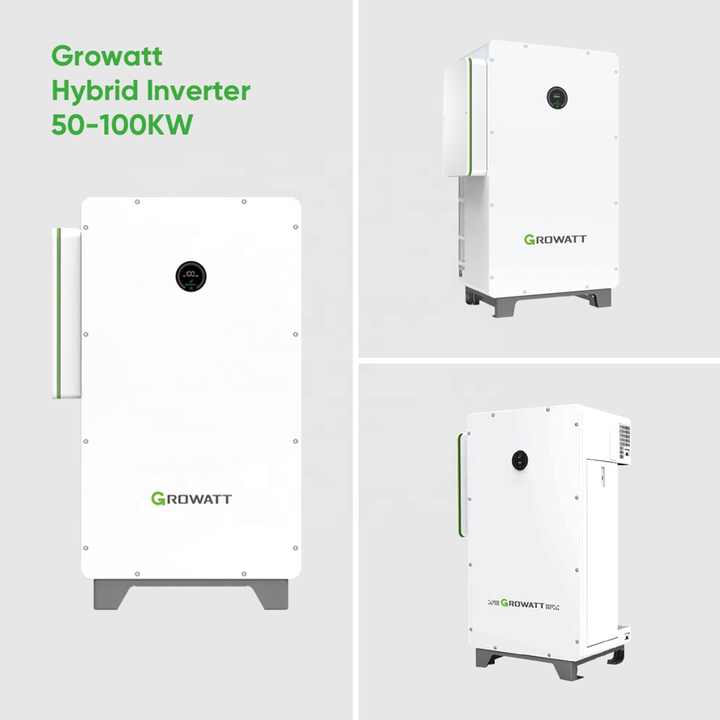 Growatt Solar Electricity Storage System - 50kw to 100kw