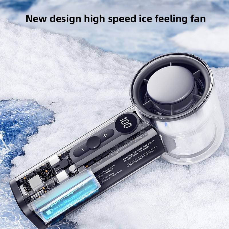 X05 Fast Charge Refrigeration Handheld Fan 3000mAh Handheld Ice ...