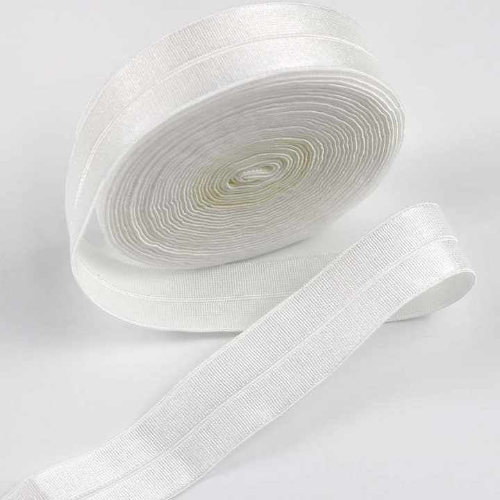 Garment Underwear Shiny Fold Over Elastic Webbing Band Fold Bias ...