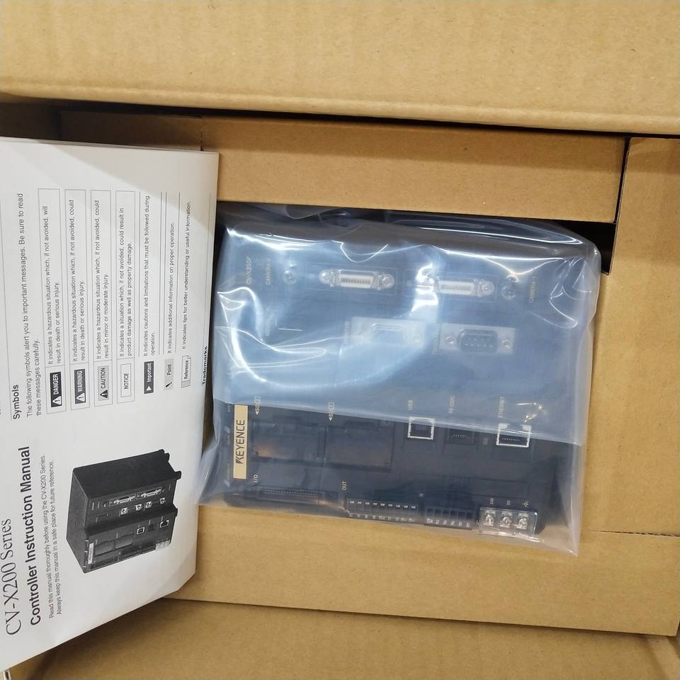 New KEYENCE CV-X400F High-quality Vision System Controller Supports 5 ...