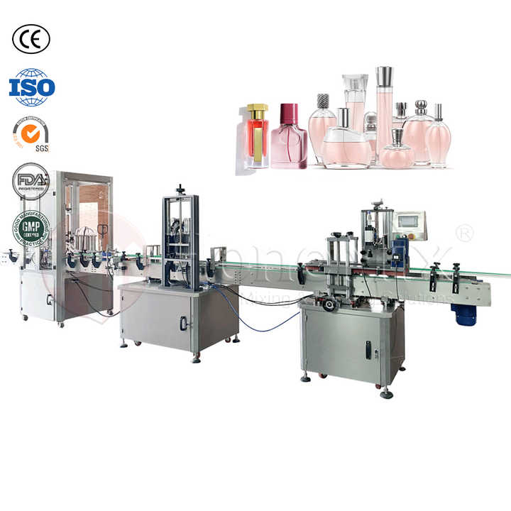 Perfume Spray Production Auto Filling Line Equipment for Manufacturing ...