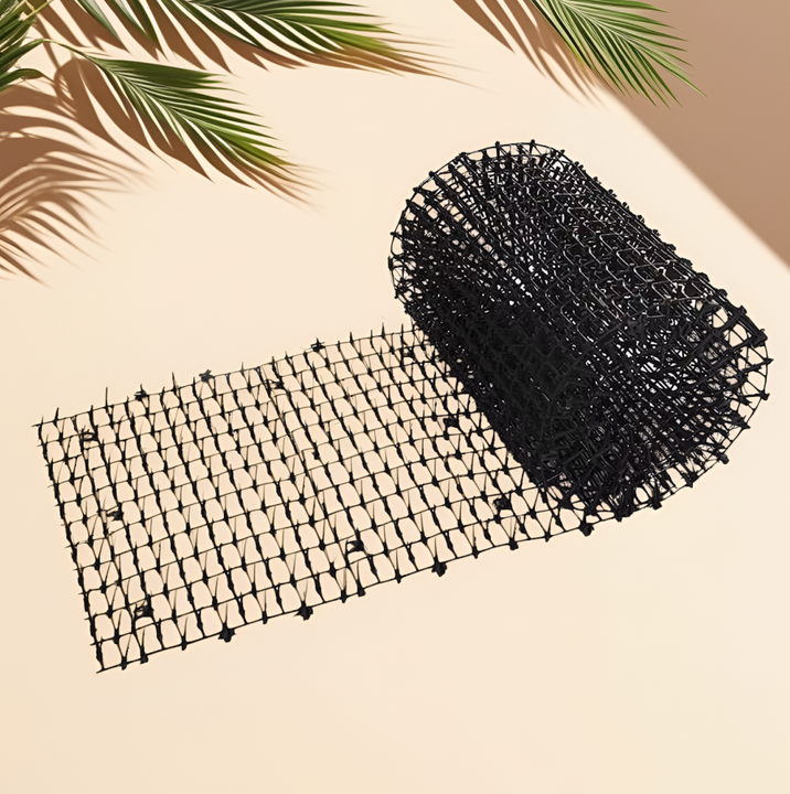 Solid Outdoor Spike Deterrent Mat Cat Scat Mat with Spikes and Prickle ...