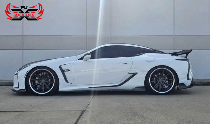 Wholesale Door Panel Canards Dry Carbon Fiber Side Fenders WideBody Kit ...