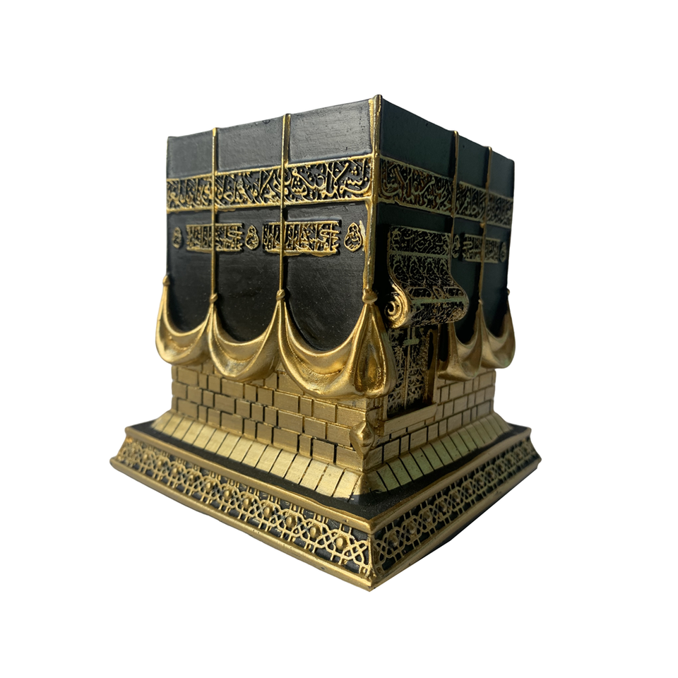 Resin Kaaba Muslim Home Decoration for Ramadan & Christmas