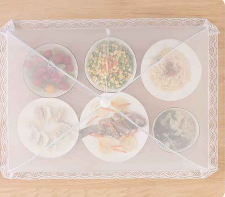 Folding Pop up Mesh Food Table Cover