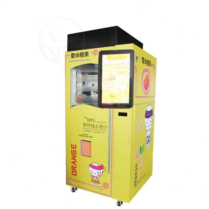 Stainless Steel Juice Automatic Bubble Tea Vending Machine