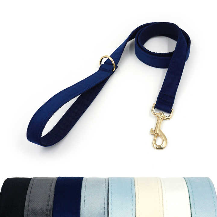 Trading products 2025 new arrivals classic dog leash custom velvet dog ...