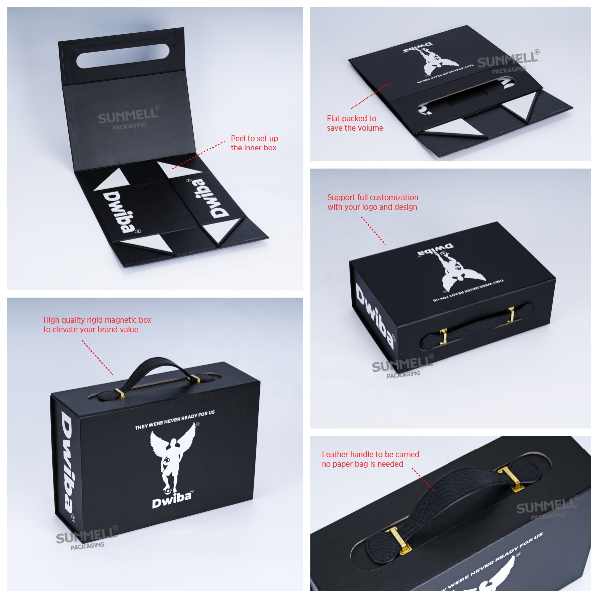 Buy In Bulk Cardboard Box Carry Handle Custom Printed Design | Alibaba.com