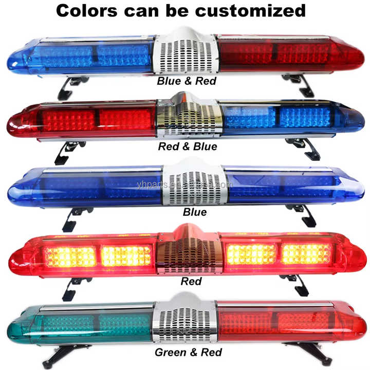 Factory Supplier 12V/24V 260LED 100W Emergency Signal Light Ambulance ...