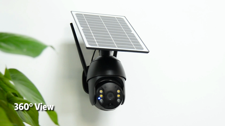 ENSTER Solar Powered CCTV Camera - Wireless & HD Surveillance