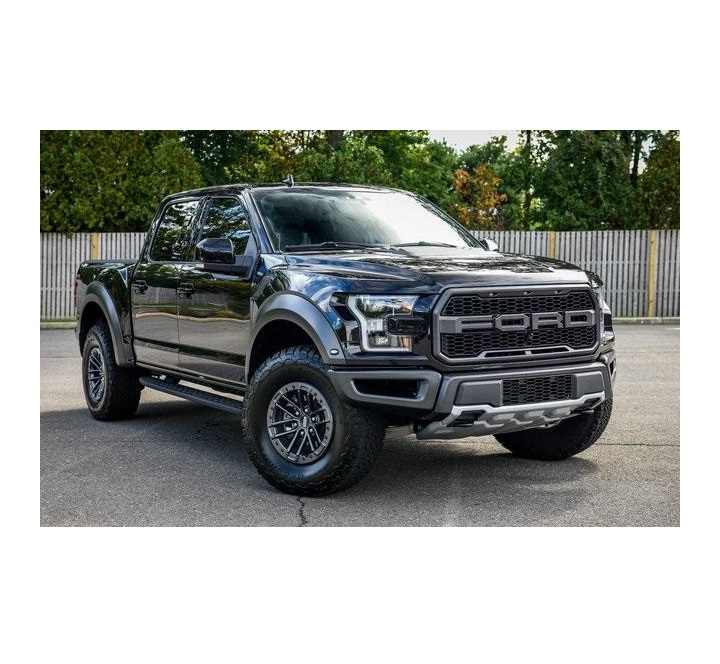 Luxury off-Roading Pickup Truck - Raptor Black 4X4 SUV