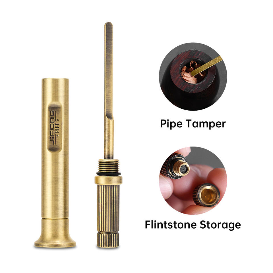 Metal Tobacco Pipe Tamper - Portable Vintage Cleaning Tool