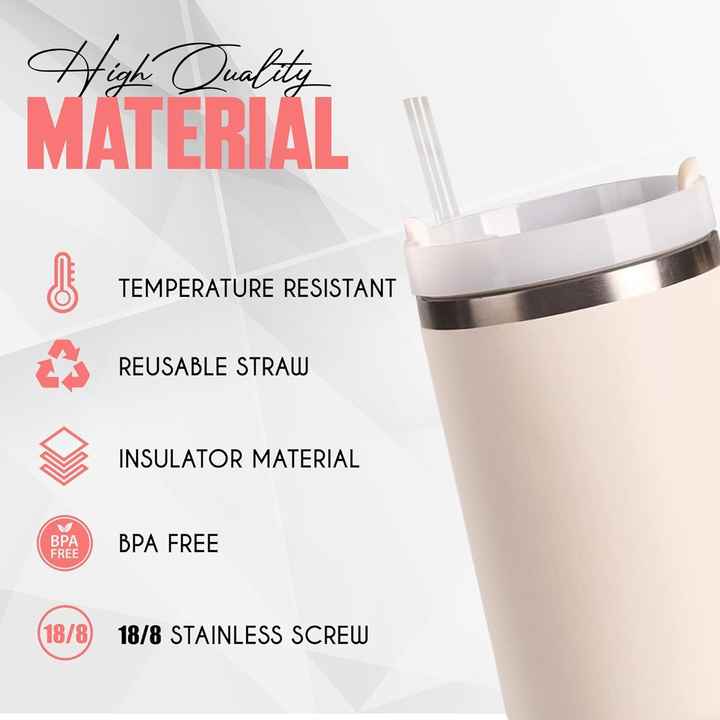 40oz Car Cup 304 Stainless Steel Vacuum Insulation Cold Mug Thermos Cup With Leak Proof Lid ...