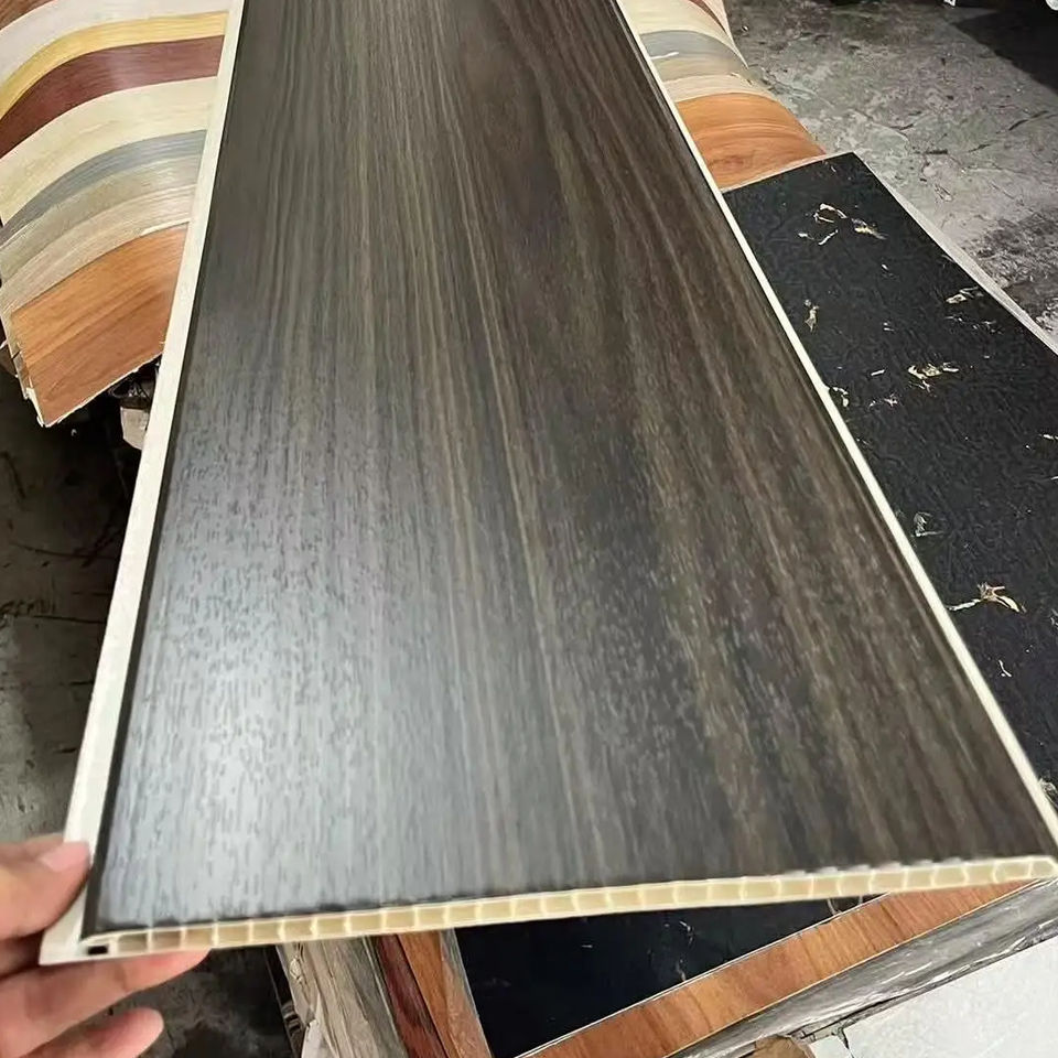 Modern Design PVC Wall Panel Customized Size and Color Waterproof ...